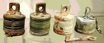 Roman padlocks - Keys and locks from Imperial Rome - Historical locks